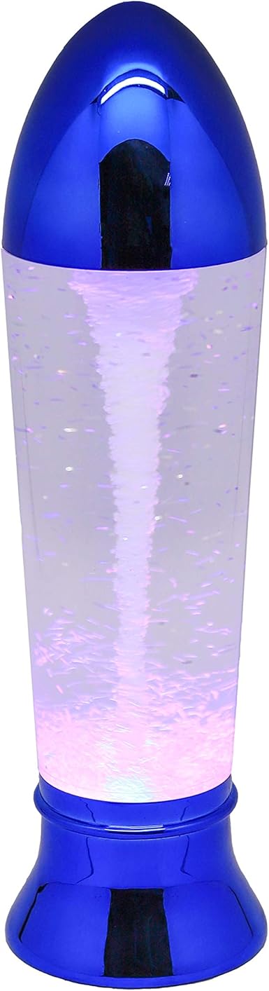 YAKii 10.5" Tornado Lamp LED Color Changing, Battery/USB Cable Operated ...