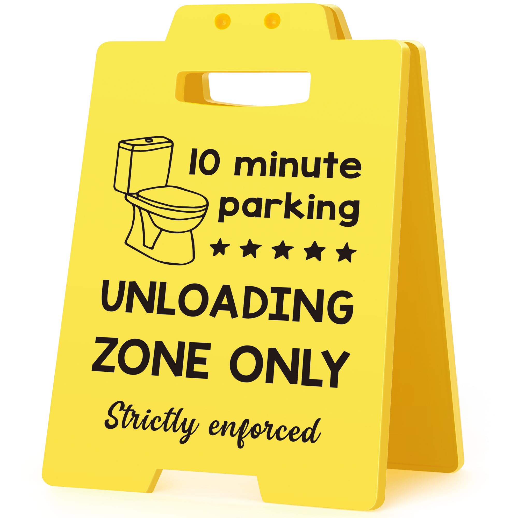 Funny Bathroom Time Limit Sign, 10 Minute Toilet Sign, Restroom Toilet ...