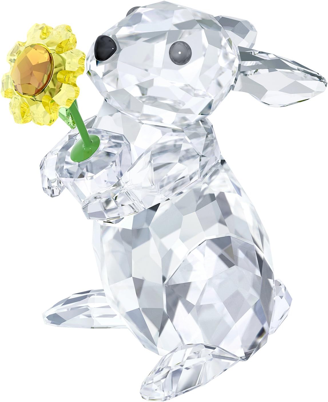 Amazon.com: Swarovski Crystal " Rabbit With Sunflower" Figurine New ...