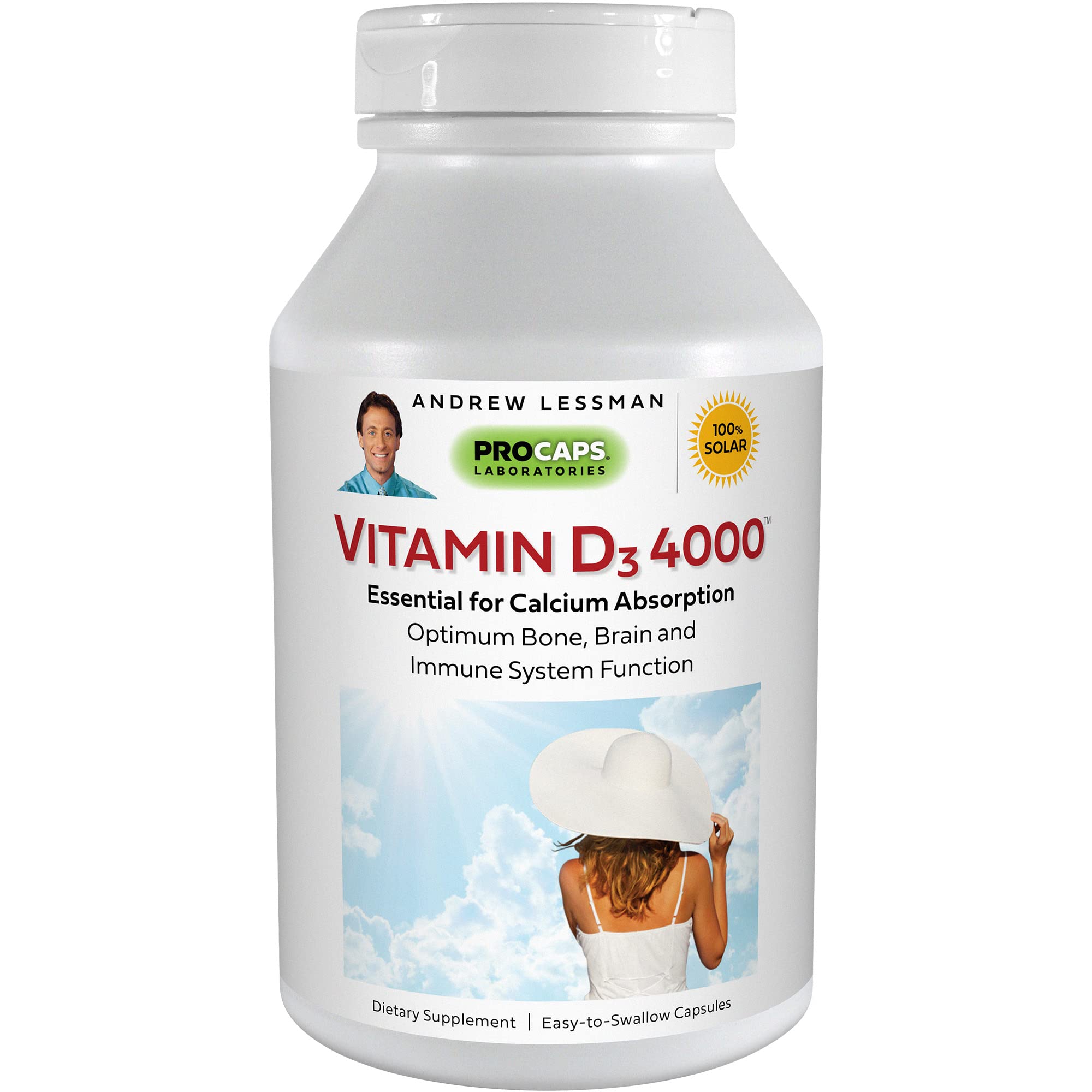 Mua ANDREW LESSMAN Vitamin D3 4000 IU 180 Capsules – High Potency ...