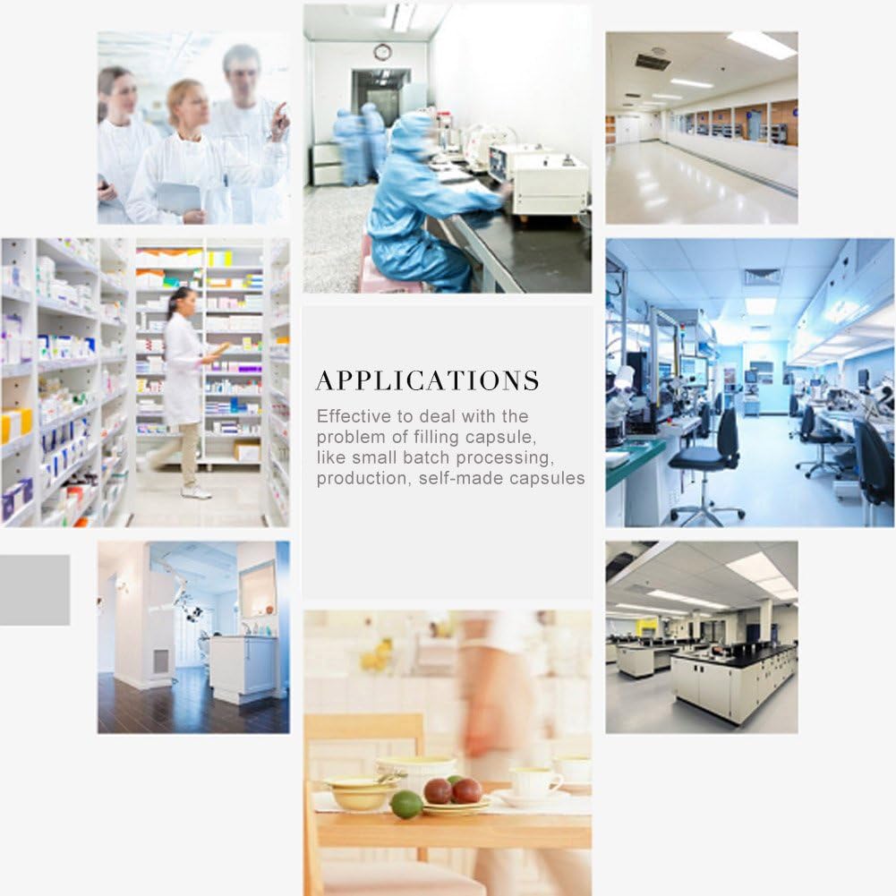 Capsule Filler, Empty Capsule Filling Tool, Plates With Spreader 200 ...