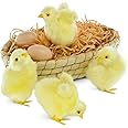 Amazon.com: bvdtitb Baby Chick 7 Set, Simulated Chicken Sound Figurine ...