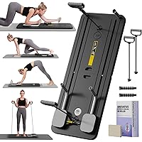 Wunder Pilates Portable Folding Pro Foldable Reformer Machine for Home ...