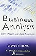 Amazon.com: Business Analysis: Best Practices for Success ...