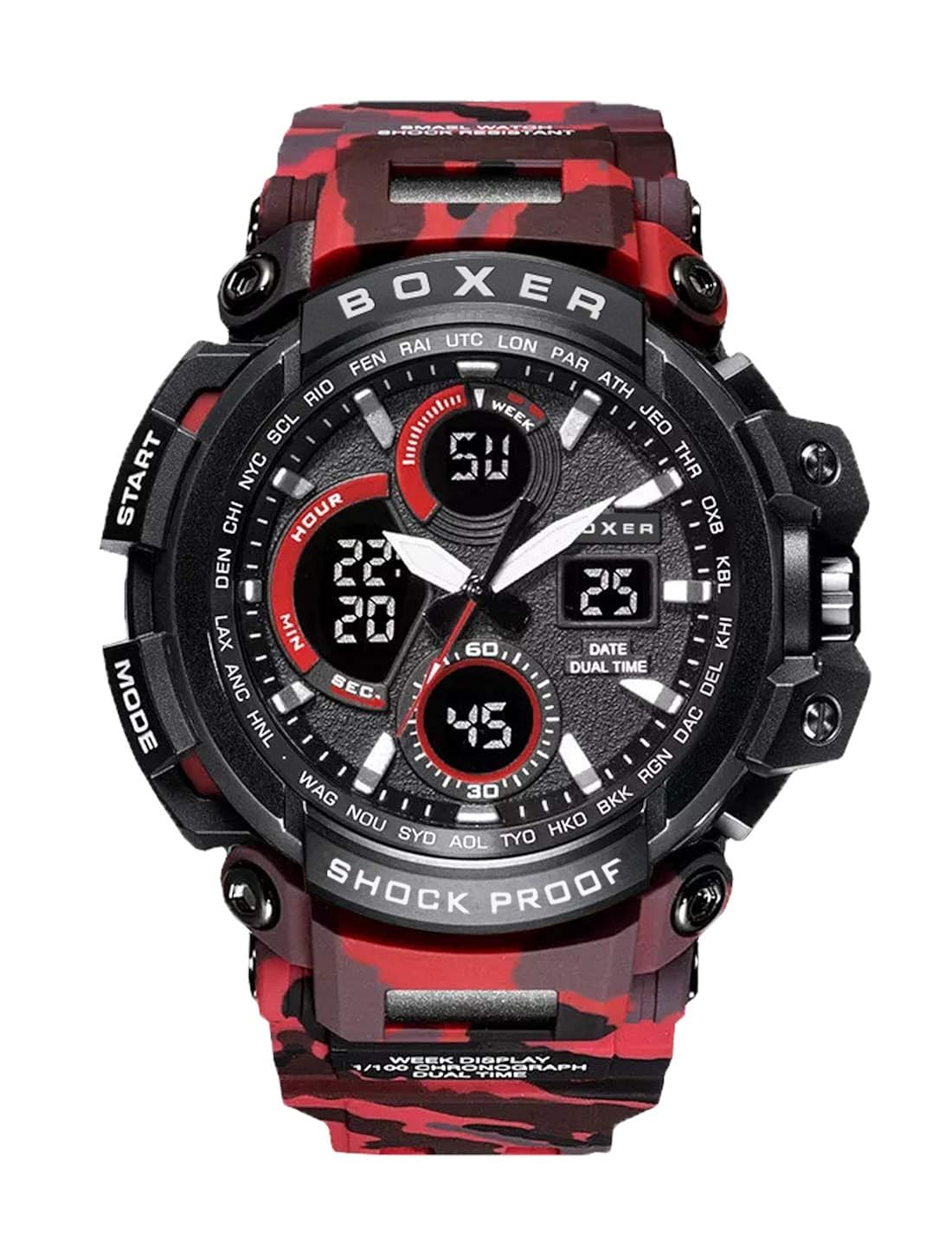 Buy BOXER Sports Military Waterproof Watch for Men BG00180 Online at ...