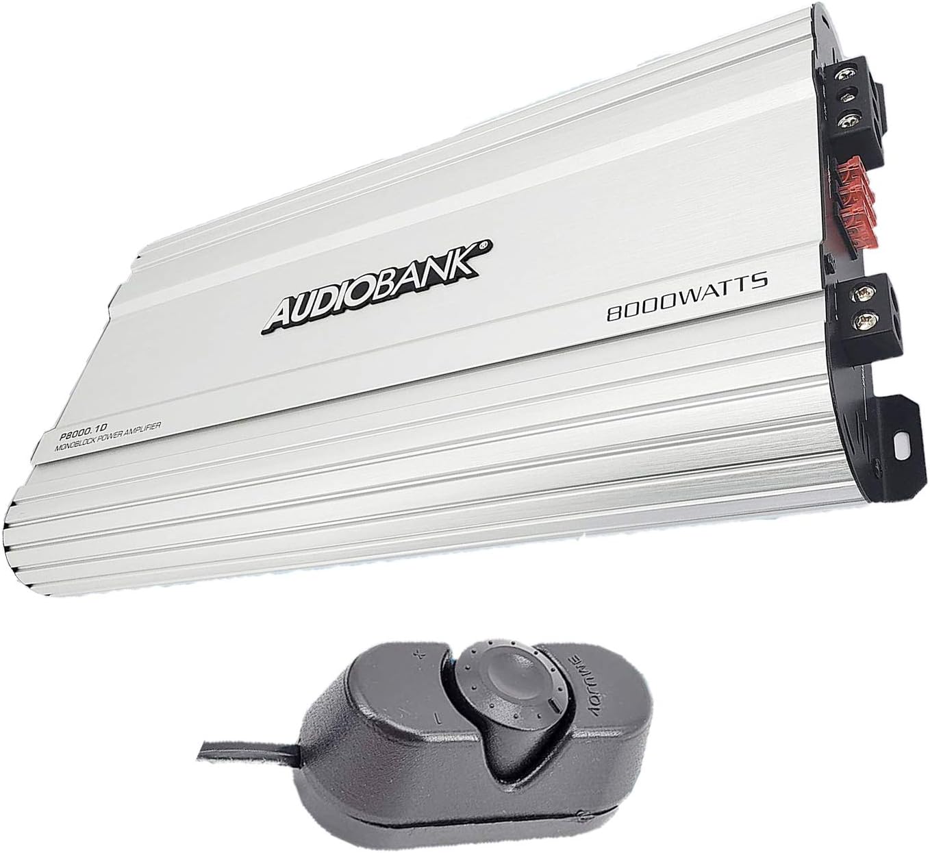 Audiobank Monoblock 8000 WATTS Amp Class D 1ohm Car Audio Stereo ...