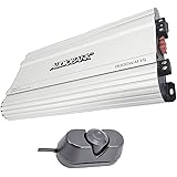 Amazon.com: Audiobank P8001 Monoblock 8000 WATTS Amp Class D Car Audio Stereo Amplifier Remote ...