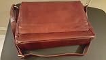 Amazon.com: ESTALON Real Leather Messenger Bag for Men and Women ...