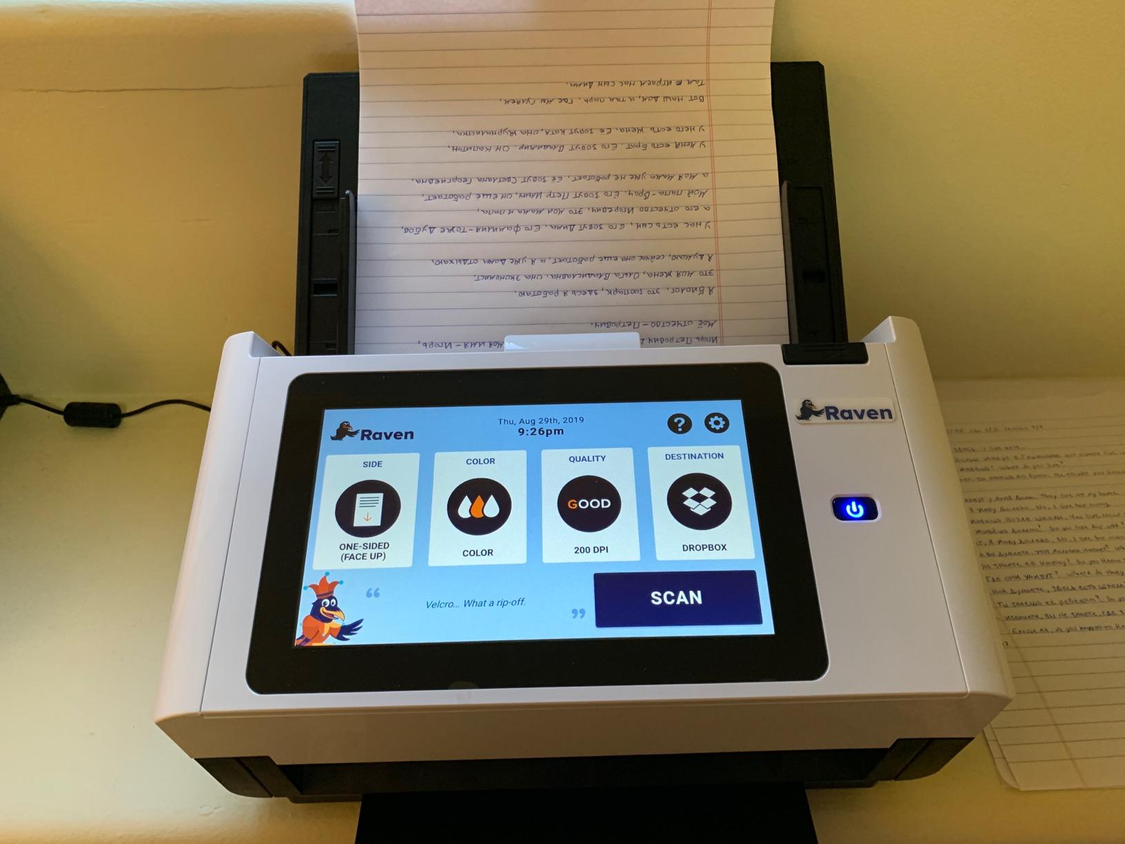 $21/mo - Finance Raven Pro Document Scanner - Huge Touchscreen, High ...