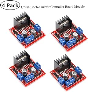 4Pack L298N Motor Drive Controller Board DC Dual H-Bridge Robot Stepper ...