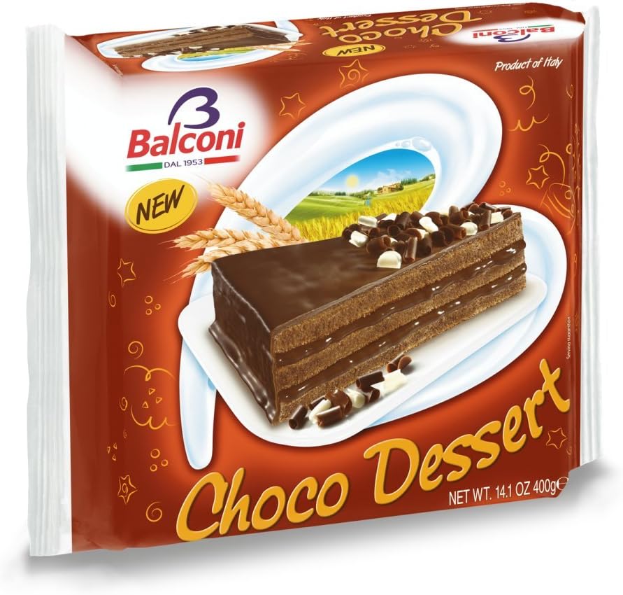 Balconi Torta Choco Dessert Gr.400: Amazon.it: Alimentari e cura della casa