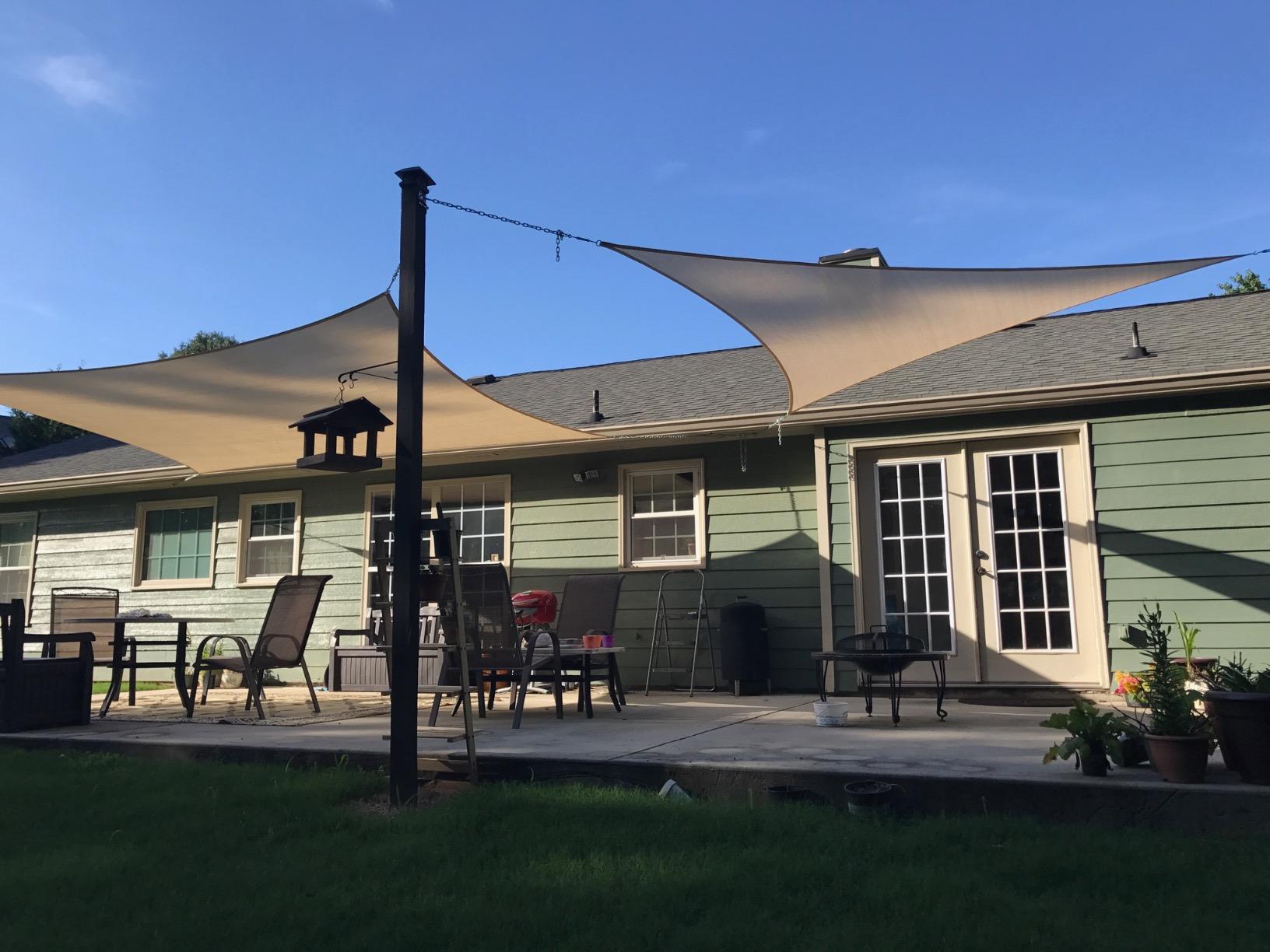 $31/mo - Finance TANG Sunshdes Depot 14' x 18' Knitted Curved Sun Shade ...