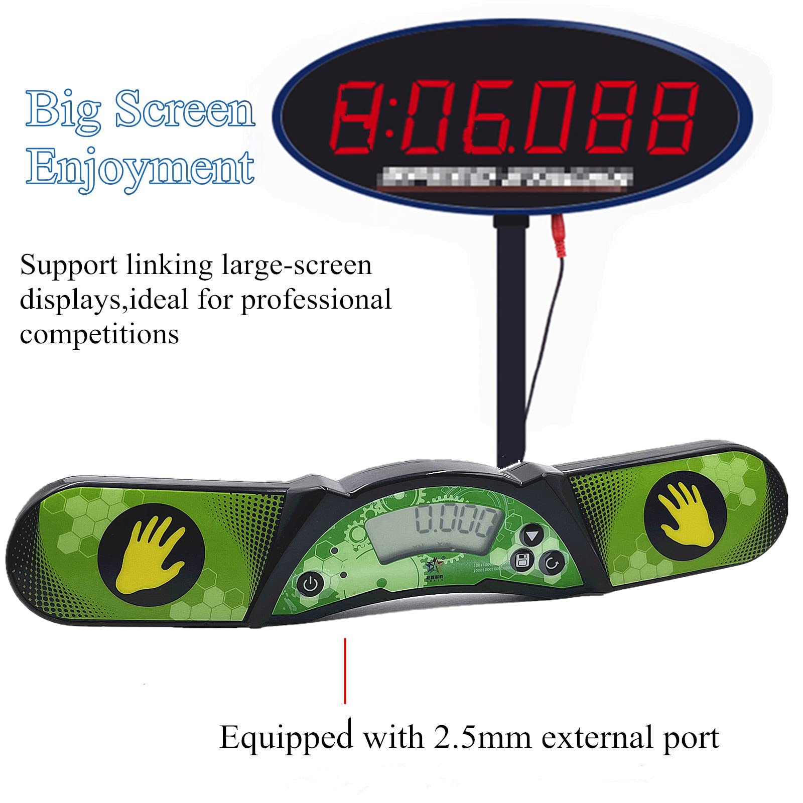 Mua Speed Timer for Cube, Professional Touch Control Timer with Display and Voice Sound Effect ...