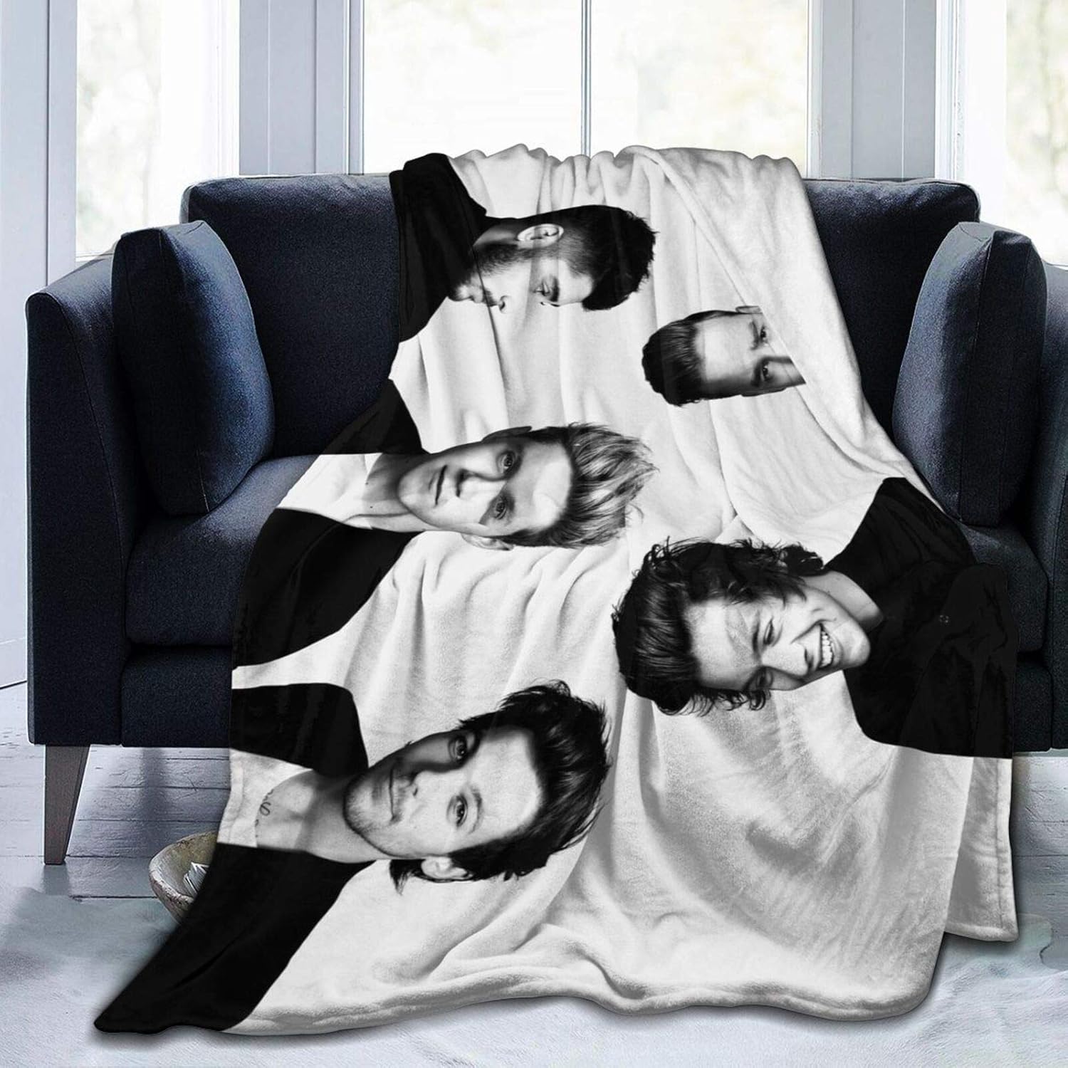 Amazon.com: EXTRE 1D-One Direction Blanket Micro Fleece Bed Blankets ...