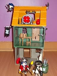 Playmobil - 4796 - Super4 - Fort Des Pirates Camouflé Avec Ruby: Amazon ...