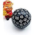 Amazon.com: Bescon Polyhedral Dice 100 Sides Dice, D100 die, 100 Sided ...
