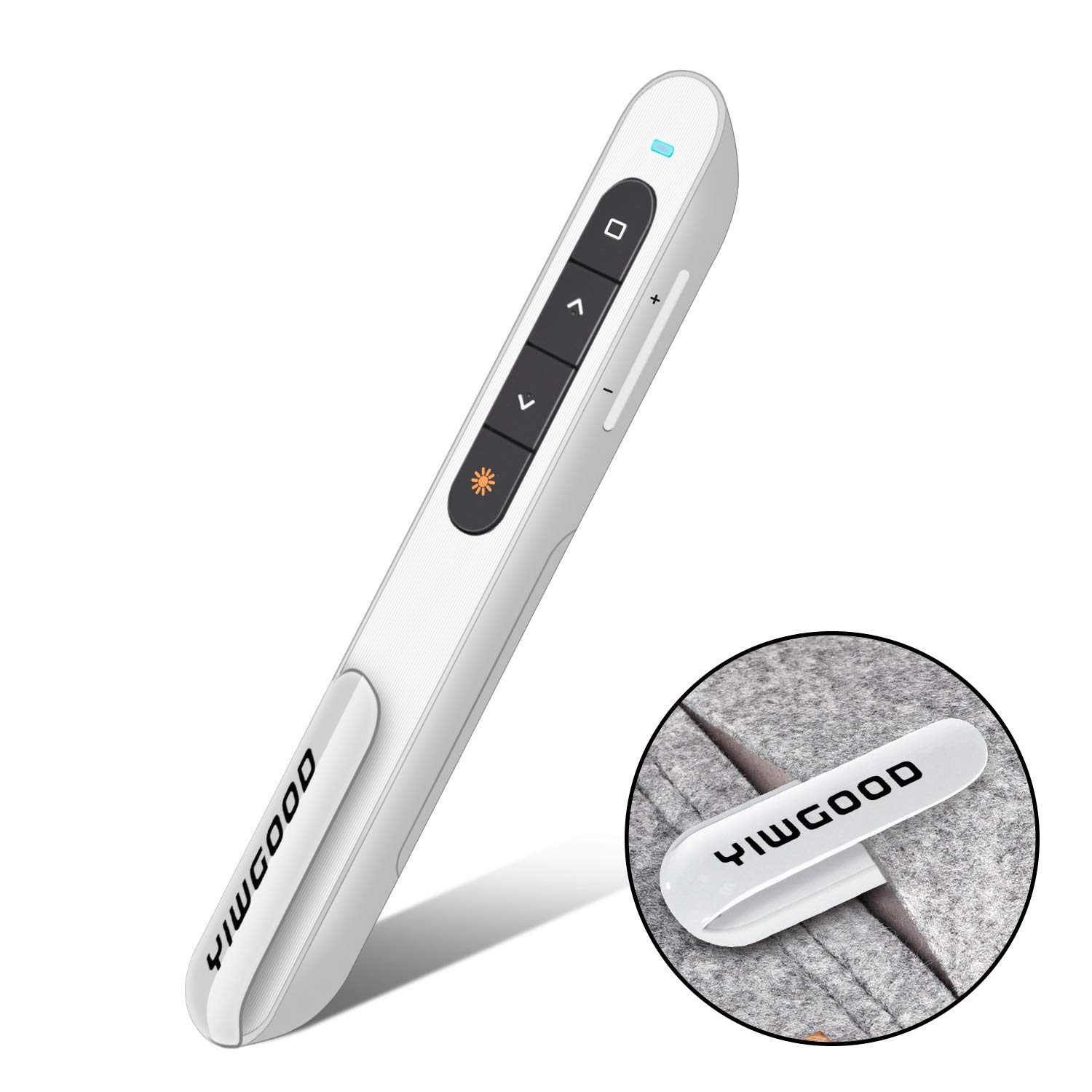 Wireless slide advancer purple laser pointer - growserre