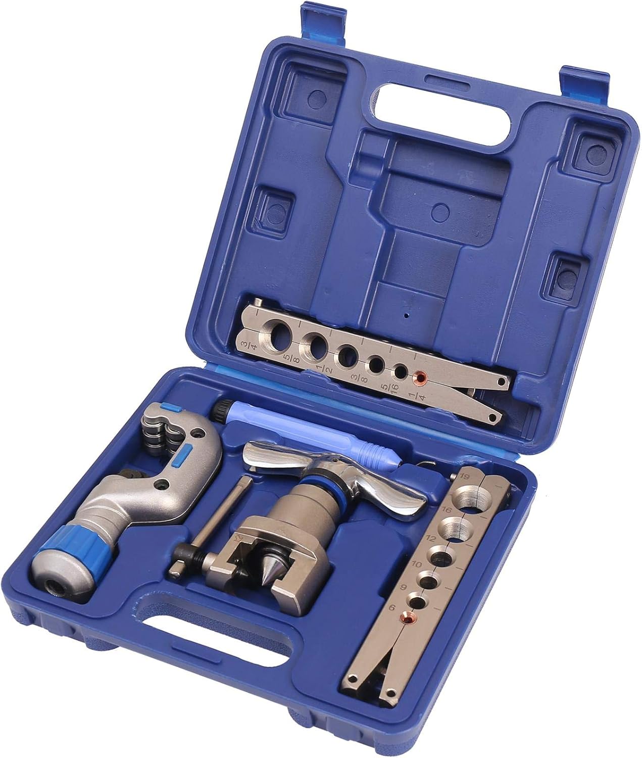 KATSU Metric & Imperial Flaring Tool Kit 45 Degrees Eccentric Cone ...