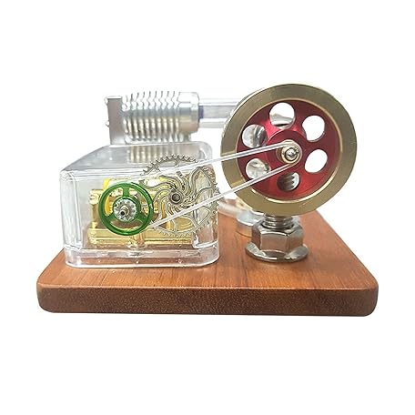 Mua Engine Toy Model DIY Metal Single Cylinder Stirling Engine Model ...