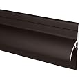 Pemko - 345DV36 Door Bottom Sweep with Rain Drip, Dark Bronze Anodized ...