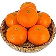 Amazon.com: Lorigun 6 Pcs Artificial Mandarin Oranges Lifelike ...