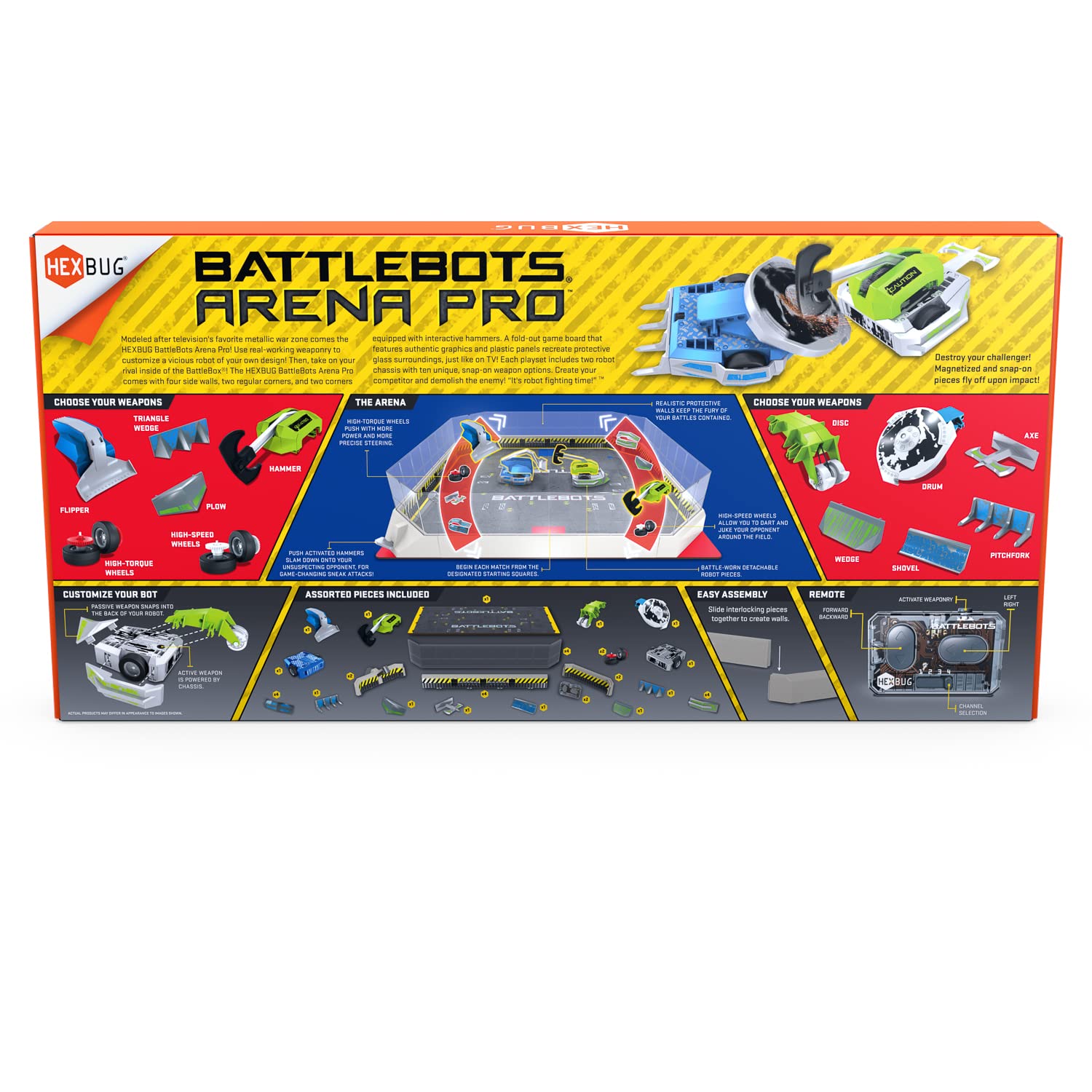 Mua HEXBUG BattleBots Arena Pro, Remote Control Robot Toys for Kids ...