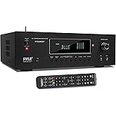 Amazon.com: Pyle 1000W Bluetooth Home Theater Receiver - 5.2 Channel Surround Sound Stereo ...