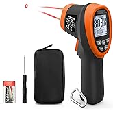 Amazon.com: MESTEK Infrared Thermometer Temperature Gun -40℉~2912℉, High Temp Thermometer with ...