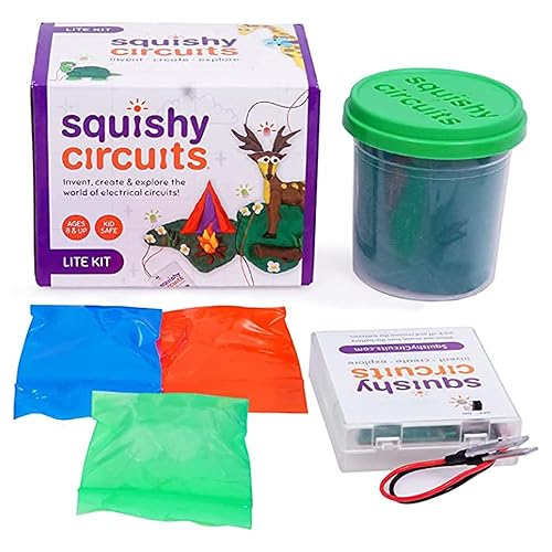 Squishy Circuits Lite Kit - Add-On Kit with an Additional Battery ...