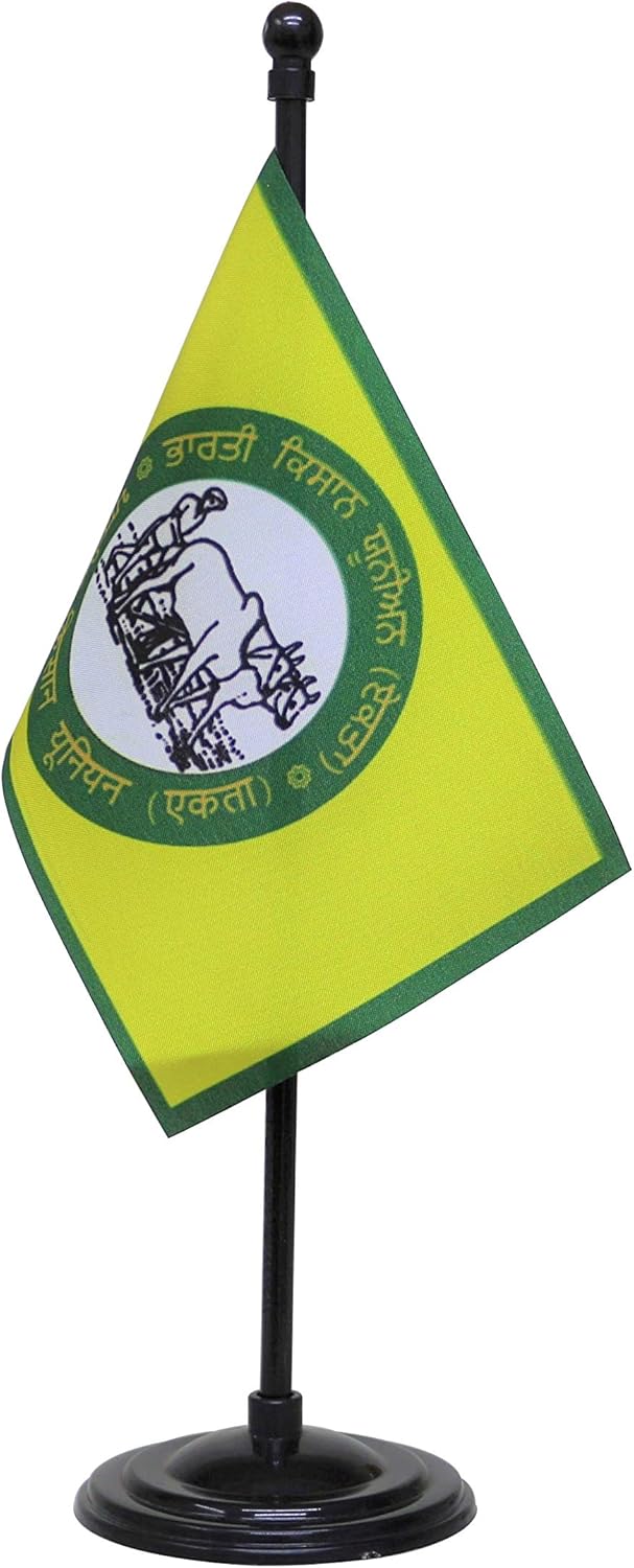 FlagSource Table Flag of Bhartiya Kisan Union (BKU) (Black): Amazon.in ...