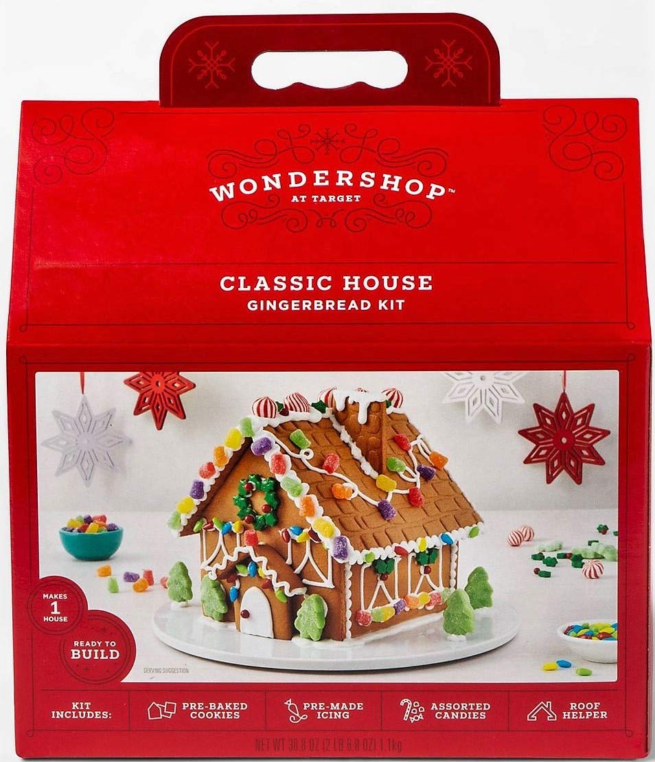 Amazon.com : Wondershop Holiday Gingerbread Kit (Deluxe House ...
