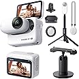 Amazon.com : Insta360 GO 3S (White) 64GB Tiny Mighty 4K Action Vlogging Camera, Portable, Mount ...