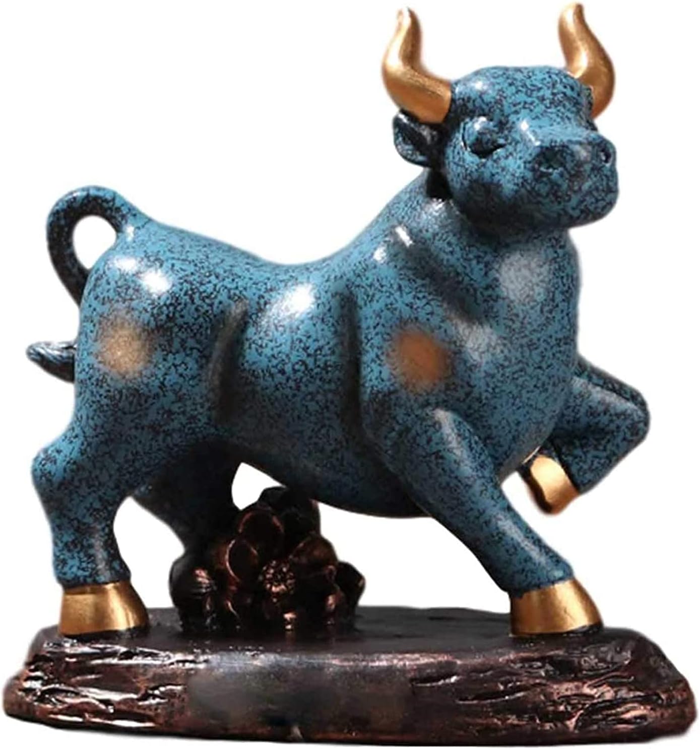 Bull resin ornaments decorative character animal sculptures, Chinese ...