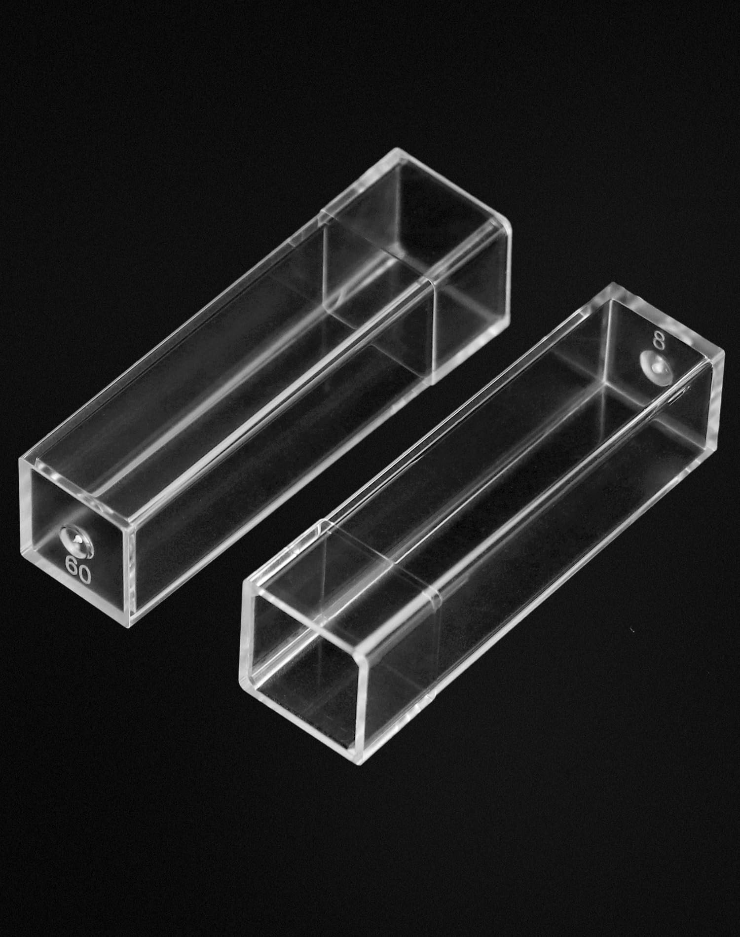 Mua QWORK Polystyrene Disposable Cuvette, 100 Pcs 4.5ml Clear ...