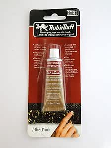 Amazon.com: European Gold Rub N Buff Original Metallic Gilding Wax ...