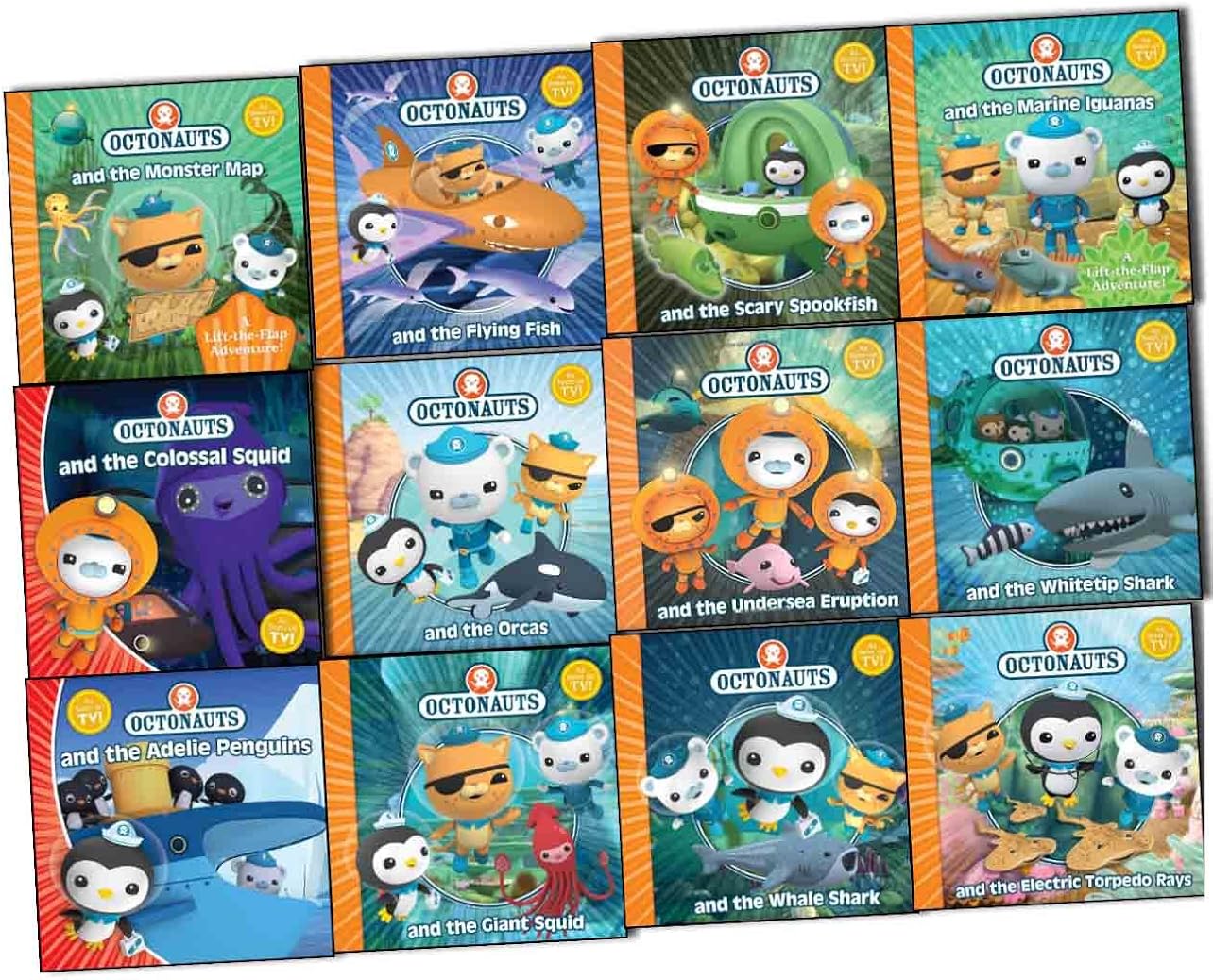 Meomi Octonauts Collection 12 Books Set (The Octonauts and the Giant ...