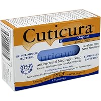 Amazon.com : Cuticura Deep Cleansing Face and Body Soap, Antibacterial ...