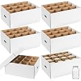 Amazon.com: Menkxi 6 Pieces Mason Jar Storage Boxes 32 oz Canning Boxes ...