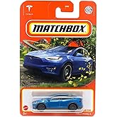Amazon.com: Matchbox Tesla Model X, red 18/100 : Toys & Games