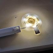 Amazon.com: Rechargeable Motion Sensor Light, WOBANE LED Cabinet ...