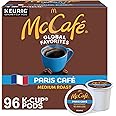 Amazon.com: McCafe Paris Cafe, Single Serve Coffee Keurig K-Cup Pods, Medium Roast Coffee, 96 Count