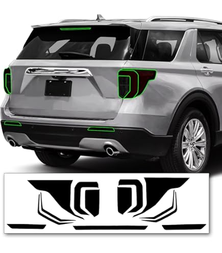 Explorer St Accessories 2020-2023 Ford Explorer | Headlight Eyelid ...