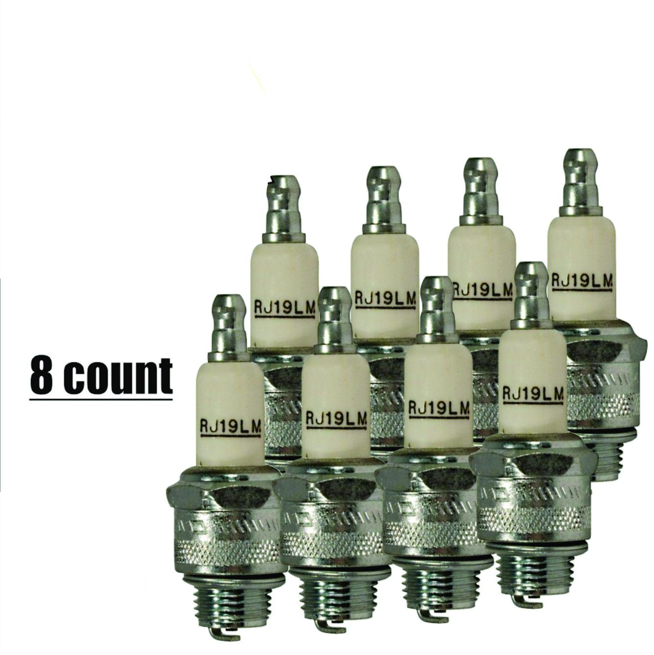 Amazon.com: Champion 868 Spark Plug RJ19LM (8 Pack): Automotive