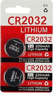 CR2032 Key Fob Remote Battery (2-Pack): Amazon.ca: Automotive