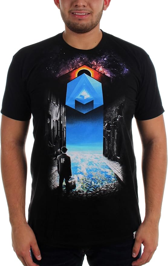 Imaginary Foundation - Mens Alignment T-Shirt, Small, Black: Amazon.co ...