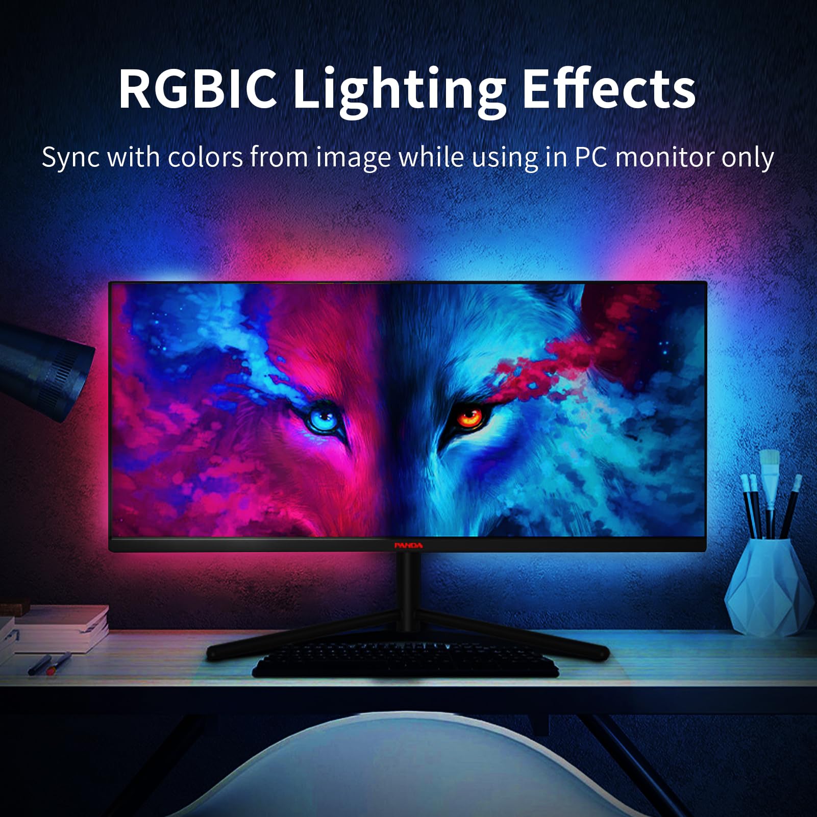 Mua HAMLITE Led Lights for Monitor, Monitor Backlight for 17-32 Inch ...