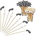Amazon.com | 200 Pcs Golf Cocktail Picks 4.7" Golf Toothpicks for ...