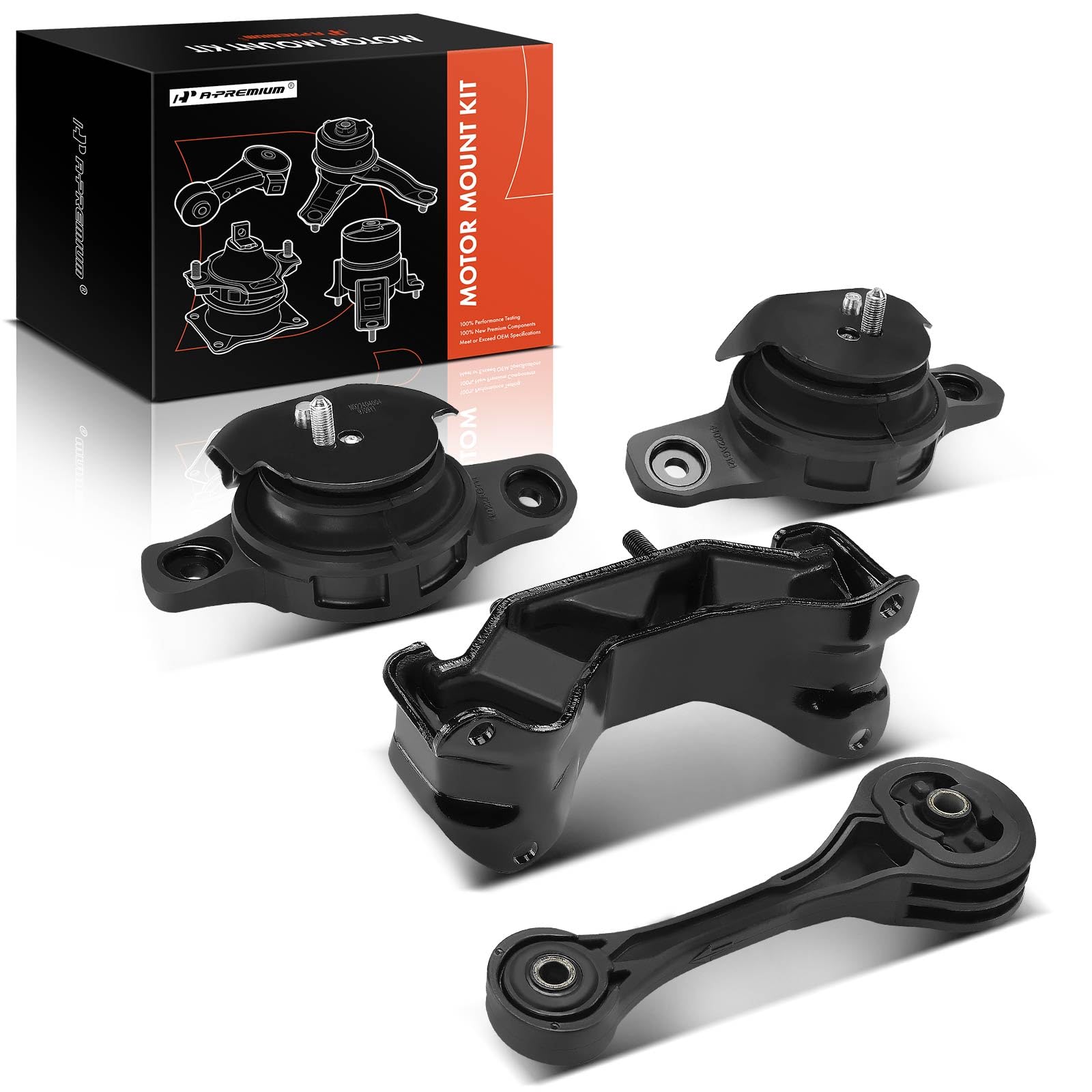 A-Premium 4PCS Engine Motor Mount Transmission Mount and Torque Strut ...