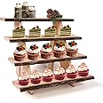 Amazon.com: OriCre Cupcake Stand Wooden Display Stand Rustic Display ...