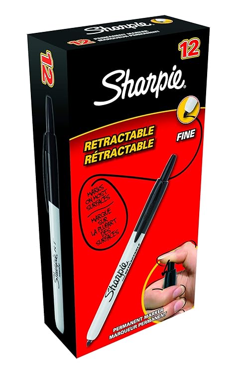 Amazon.com: SHARPIE RETRACTABLE BLACK: Computers & Accessories